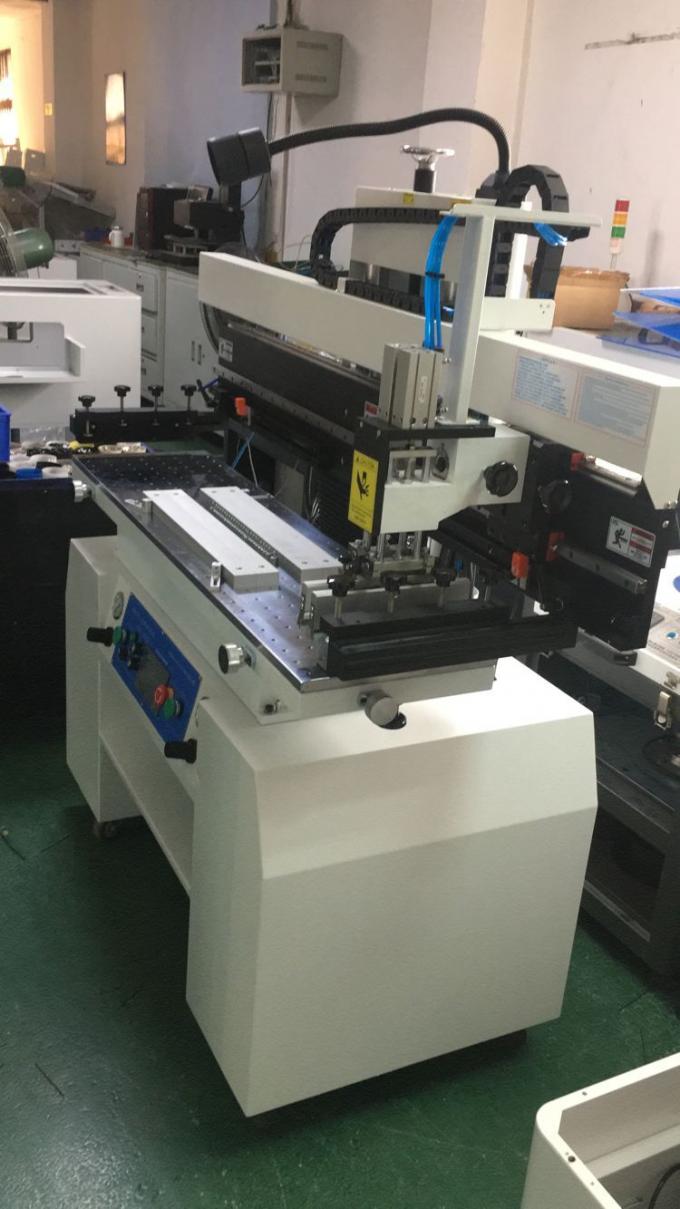1.2 Meter SMT Semi Automatic Solder Paste Printer For LED Red glue 320 ...