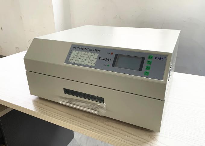T962A Plus SMT Reflow Oven 450*370mm 2300w Infrared IC Heater PCB ...