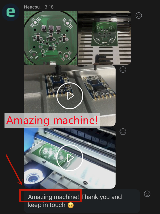 6 Kinds Desktop SMT Electronics Pick And Place Machine Charmhigh