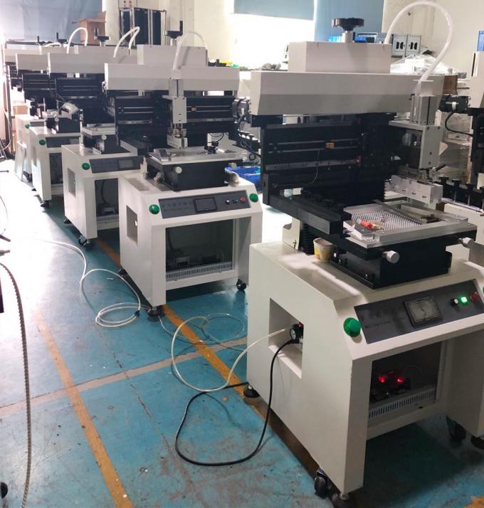 Semi Auto 3250 Solder Paste Printer , CHM-650 Pick Place Machine