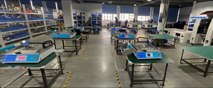 Small SMT Production Line With Stencil Printer Pick And Place Machine ...