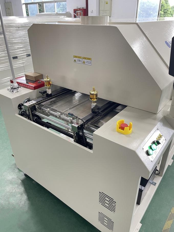 CHM-PC850 Lead-free Large Reflow Oven 8 Zones Full Automatic Rail + PC ...