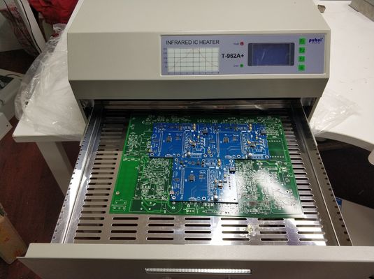 T962A Plus SMT Reflow Oven 450*370mm 2300w Infrared IC Heater PCB ...