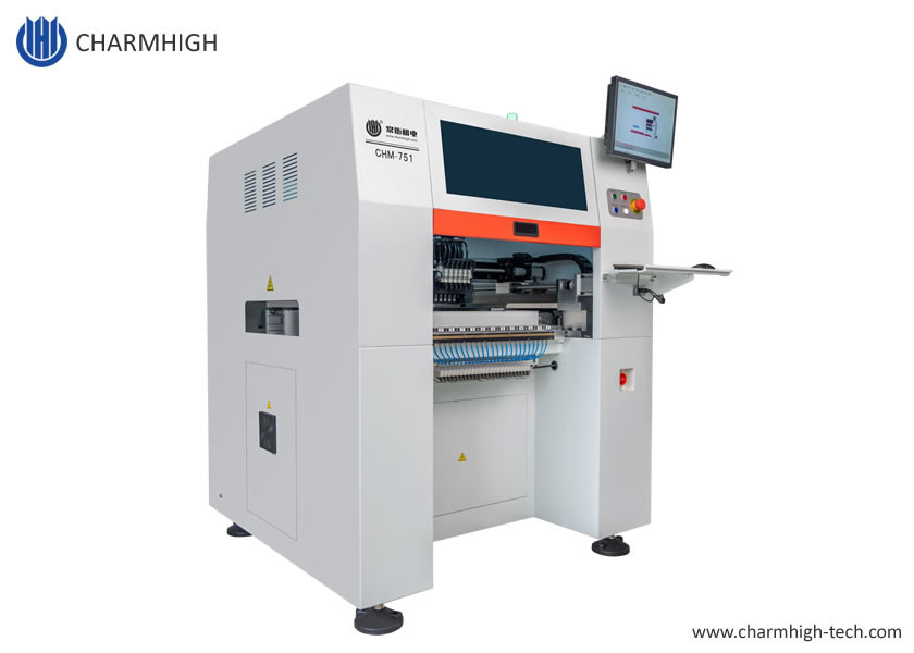 Upgrade Charmhigh CHM-751 SMT Pick And Place Machine 6 Heads Thermal ...