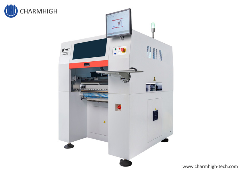 CHM-751 Charmhigh 6 Heads Chip Mounter Auto Nozzle Change PCB Assembly ...