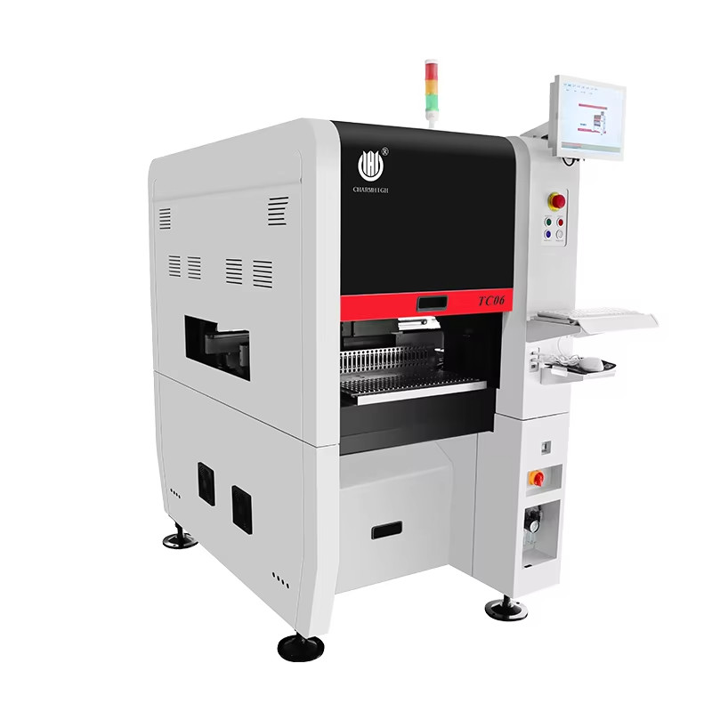 Compact Industrial SMD Pick and Place Machine TC06 Chip Mounter for PCB ...
